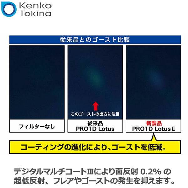 ケンコー Kenko PRO1D LotusII プロテクター 55mm 55SPRO1D2